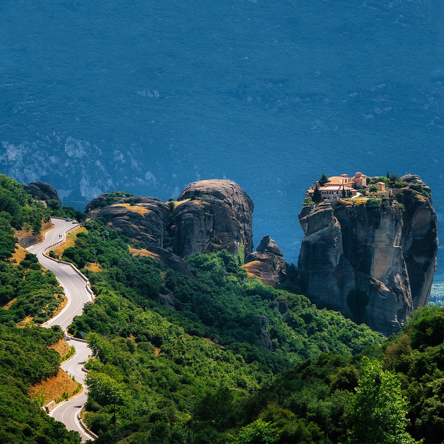 Greece: The Peloponnese and the Meteora Monasteries Route . The best ...